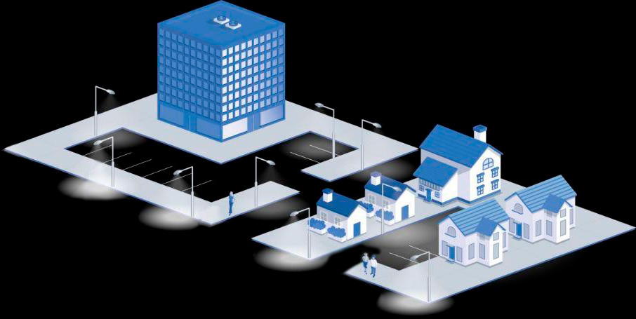 PLC technology based lighting management system smartAC